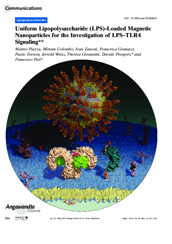 (PDF) Uniform Lipopolysaccharide (LPS)-Loaded Magnetic Nanoparticles ...