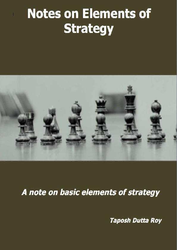 (PDF) Basic elements of strategy framework