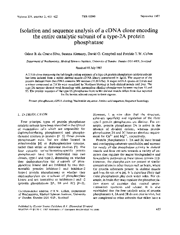 (PDF) Isolation and sequence analysis of a cDNA clone encoding ethylene-forming enzyme in ...