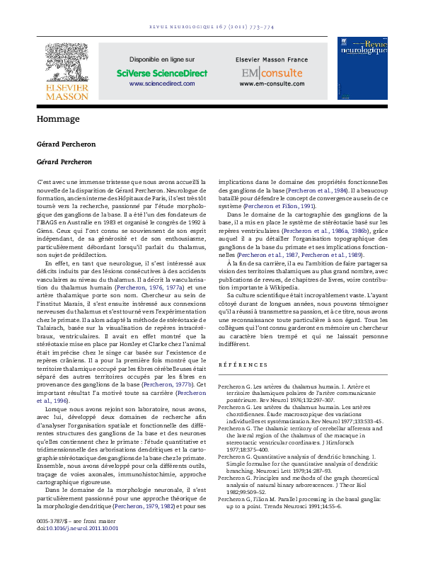 (PDF) Gérard Percheron