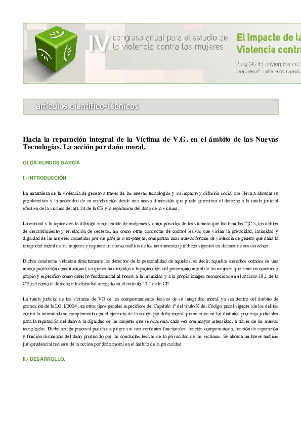 Pdf Finalización Anticipada Del Procedimiento Penal De Violencia De
