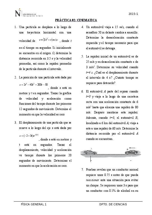 (DOC) Practica 02 Cinematica