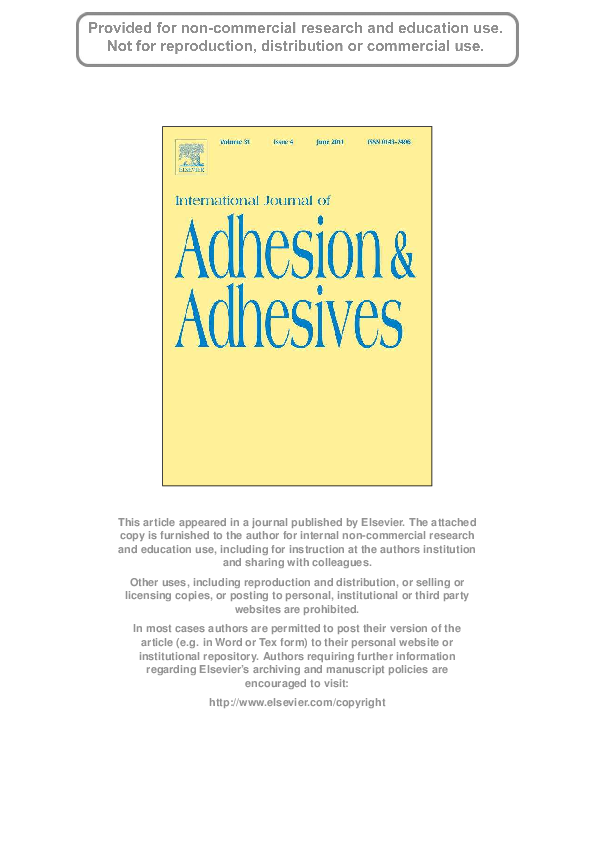 (PDF) Correlating the adhesion of an acrylic coating to the physico ...
