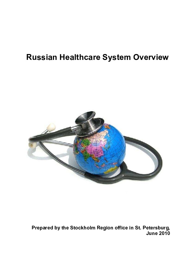 (PDF) Russian Healthcare System Overview