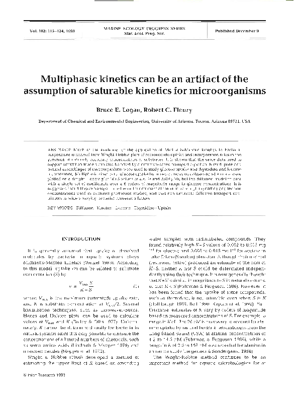 (PDF) Multiphasic kinetics can be an artifact of the assumption of ...