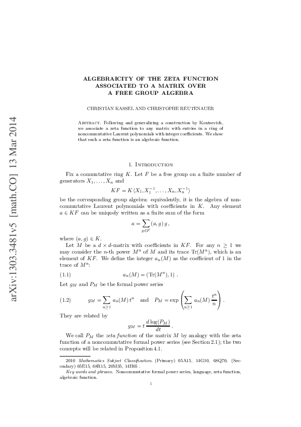 matrices commutatives