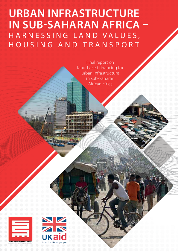 (PDF) Final report on land-based financing for urban infrastructure in ...