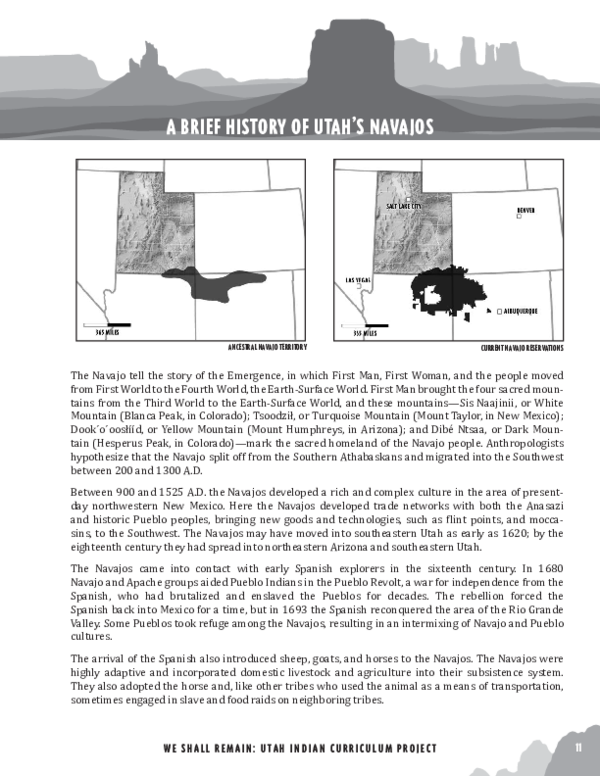 (PDF) We Shall Remain: A Native History of Utah and America