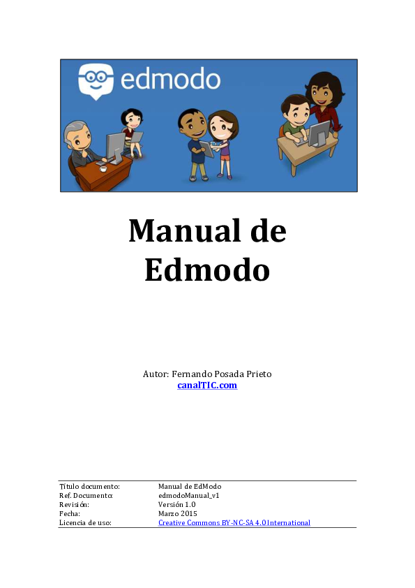 (PDF) Manual de Edmodo
