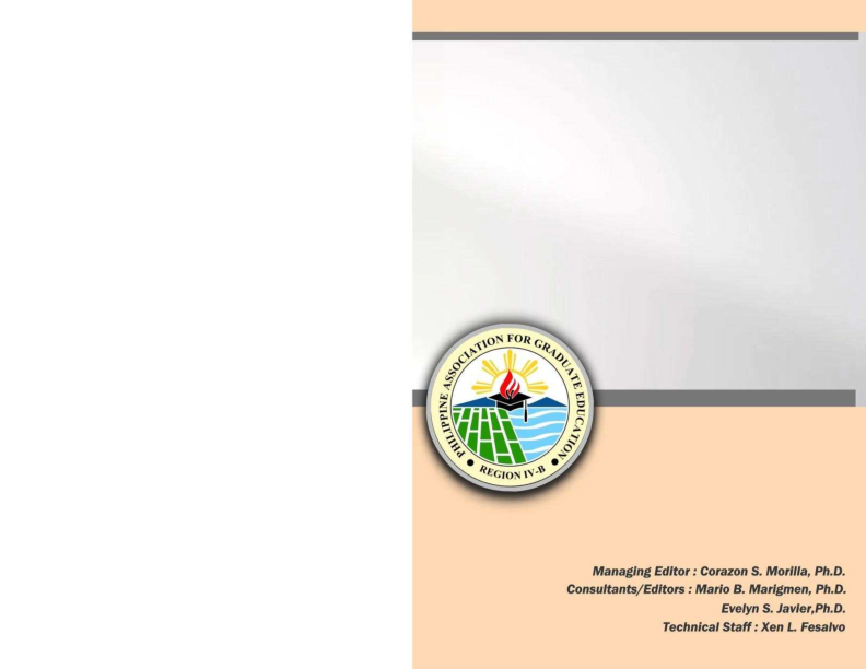 (PDF) RESEARCH JOURNAL OF THE PHILIPPINE ASSOCIATION FOR GRADUATE ...