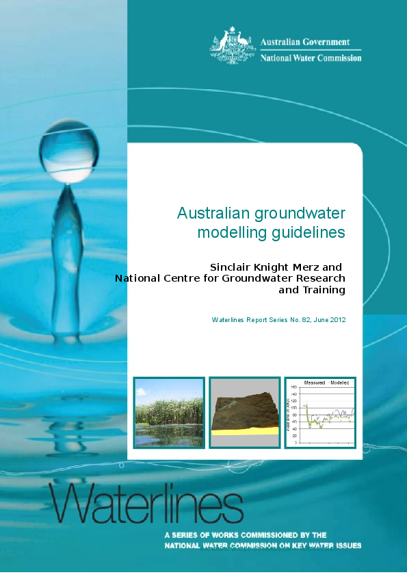 (DOC) Australian Groundwater Modelling Guidelines