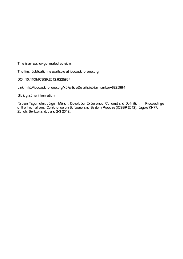 PDF Developer Experience Concept And Definition J rgen M nch Academia edu pdf-developer-experience-concept-and-definition-j-rgen-m-nch-academia-edu