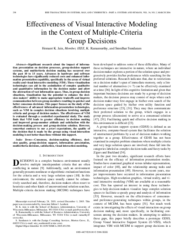 (PDF) Effectiveness of visual interactive modeling in the context of ...