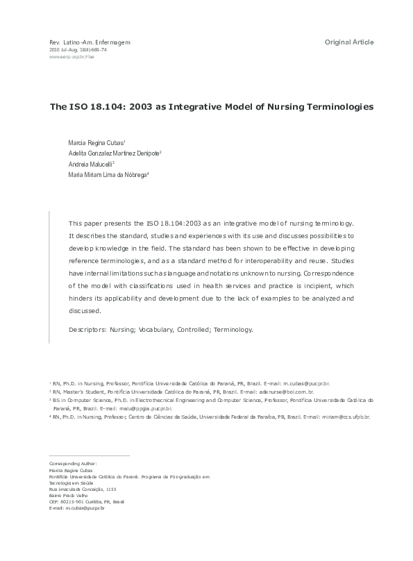 (PDF) A norma ISO 18.104: 2003 como modelo integrador de terminologias ...