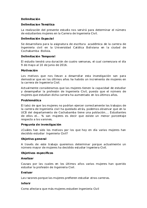 (DOC) Delimitación Delimitacion Temática