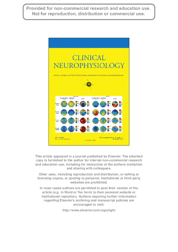 (PDF) P300 Sensitivity to Emotional Face-Voice Cues