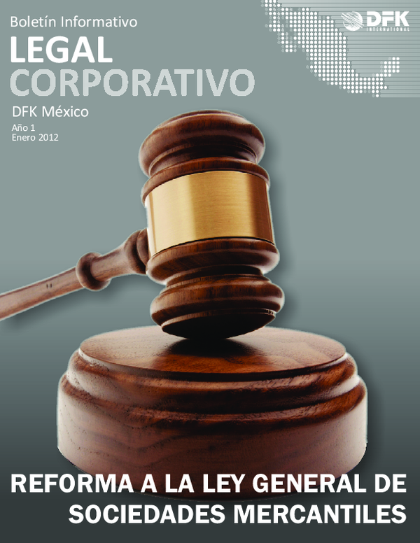 (PDF) REFORMA A LA LEY GENERAL DE SOCIEDADES MERCANTILES