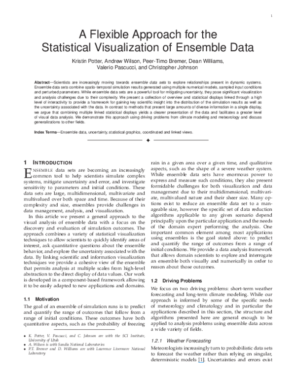 (PDF) A Flexible Approach for the Statistical Visualization of Ensemble ...
