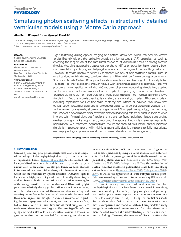 (PDF) A Monte Carlo model of light propagation in tissue | Scott Prahl - Academia.edu