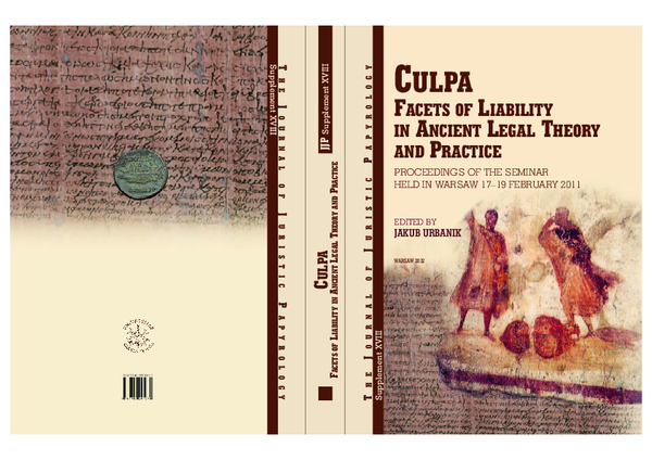 (PDF) Noxae datio del cadavere e responsabilità