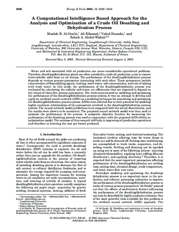 (PDF) A Computational Intelligence Based Approach for the Analysis and ...