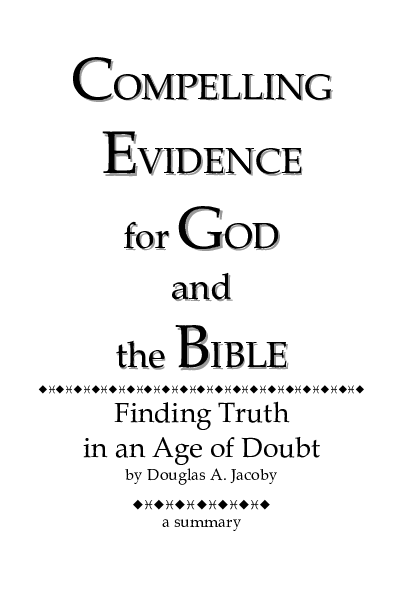 (PDF) Compelling Evidence for God and the Bible