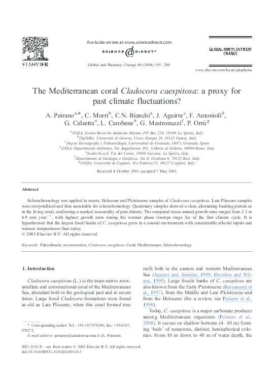 (PDF) Monthly variations in calix growth, polyp tissue, and density ...