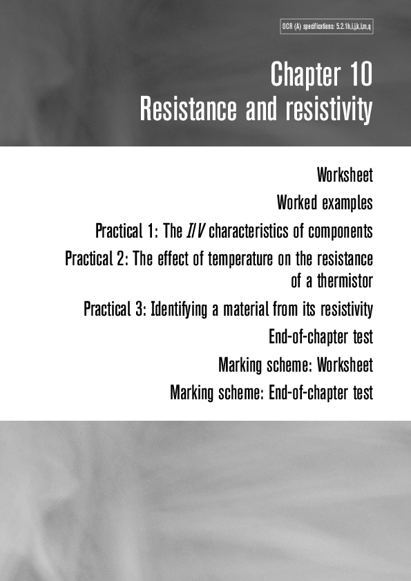(PDF) VOLTAGE, CURRENT AND RESISTANCE Worksheet | Jodhi Gushastoko ...