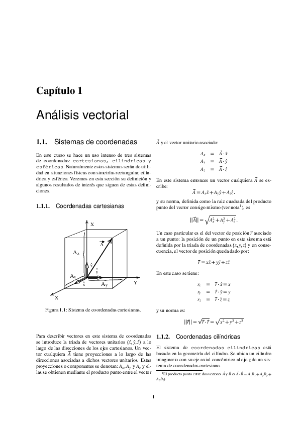 (PDF) Análisis vectorial