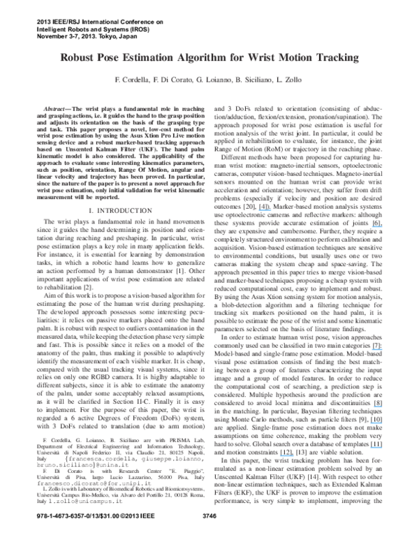 (PDF) A Robust Hand Pose Estimation Algorithm for Hand Rehabilitation