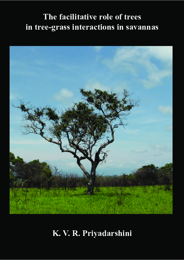 (PDF) The facilitative role of trees in tree-grass interactions in savannas