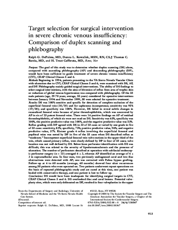 (PDF) Adequacy of lower limb venous opacification:comparison of supine ...