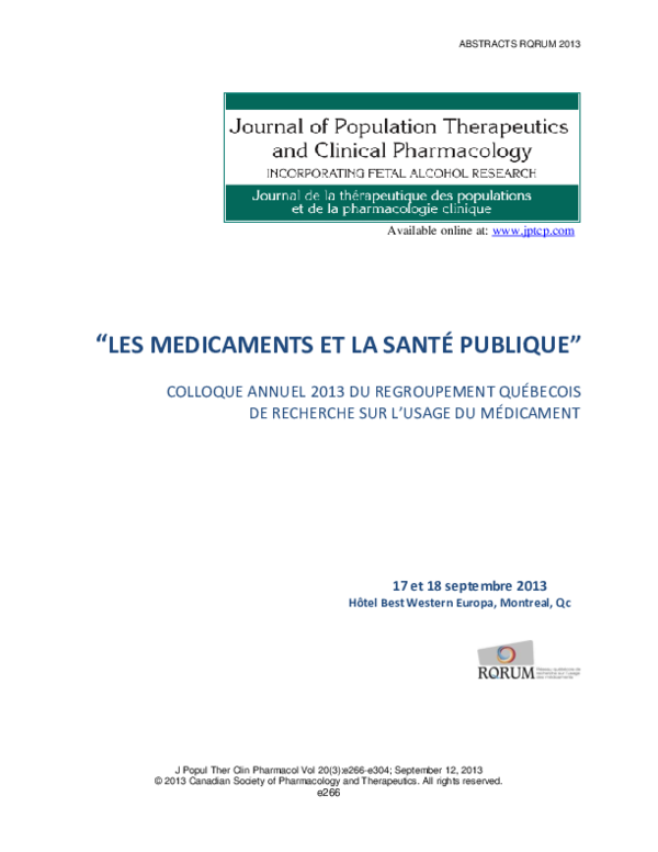 (PDF) Evaluation of the prescriptions at community pharmacies in ...