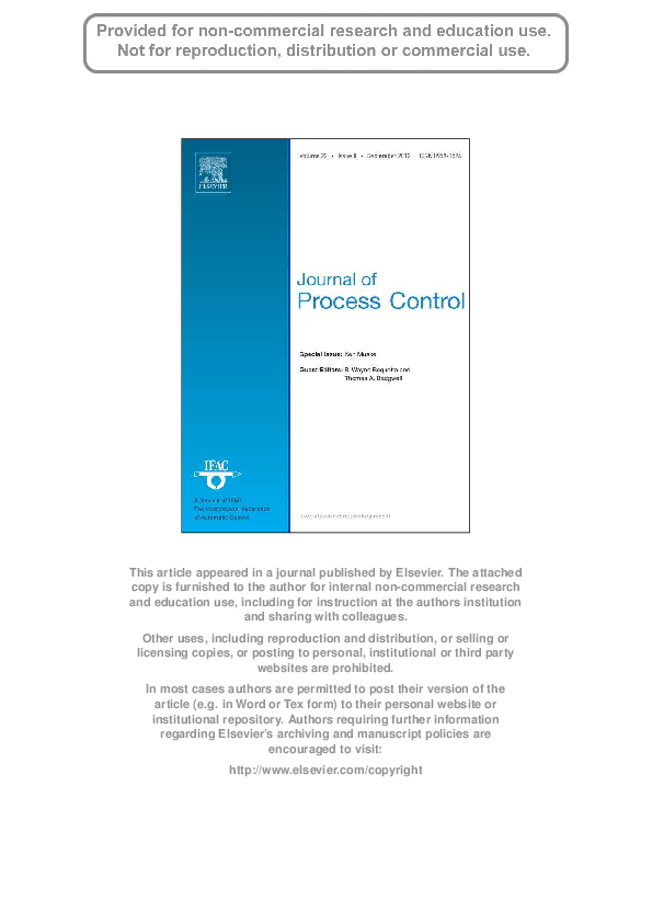 (PDF) Control-relevant model identification of reactive extrusion processes