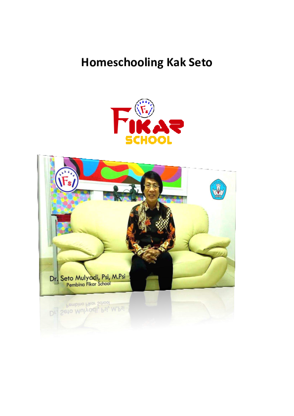 (PDF) Homeschooling Kak Seto