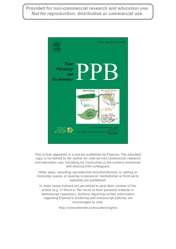 (PDF) Subcellular localization and responses of superoxide dismutase ...