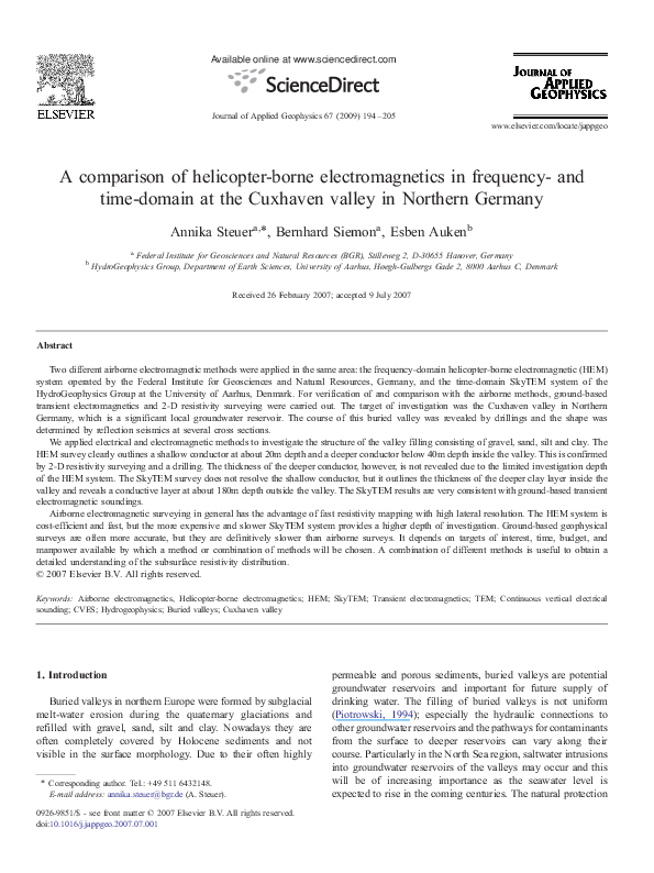 (PDF) A comparison of helicopter-borne electromagnetics in frequency ...