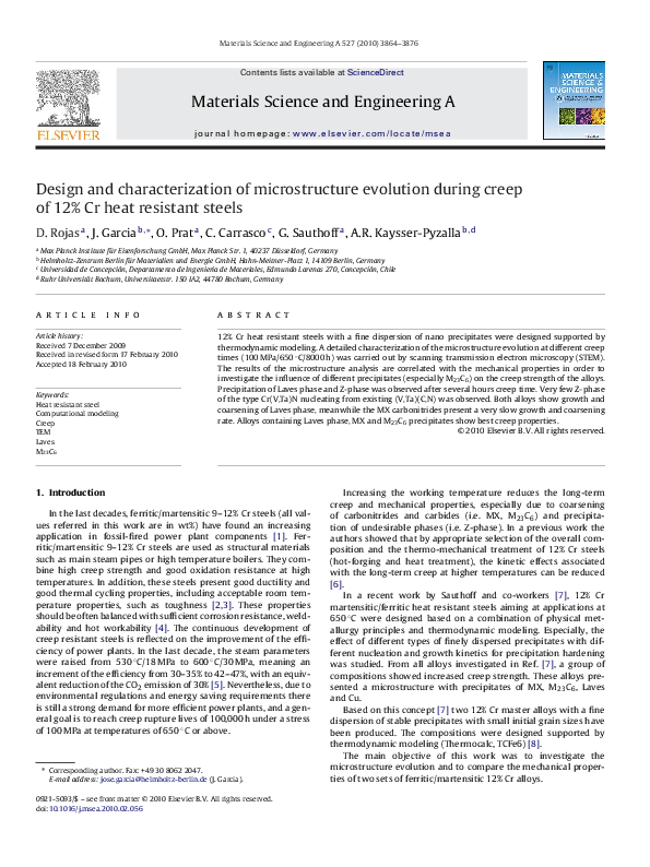 (PDF) Design and characterization of microstructure evolution during ...