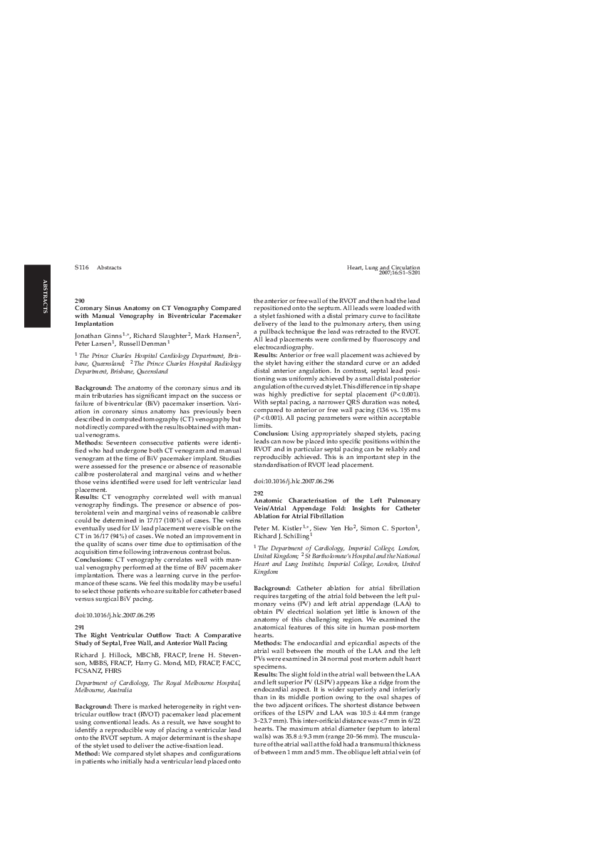 (PDF) Coronary Sinus Anatomy on CT Venography Compared with Manual ...