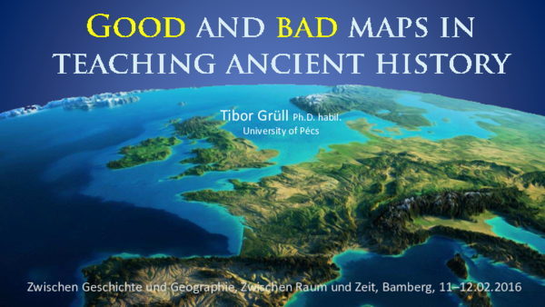 (PDF) Good and Bad Maps in Teaching Ancient History (ppt)