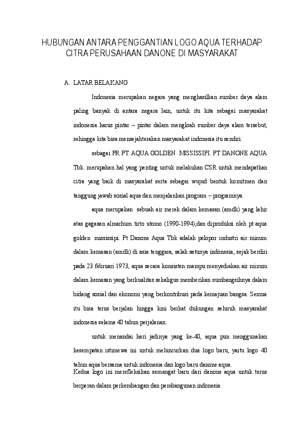 (DOC) Proposal Riset Public Relation