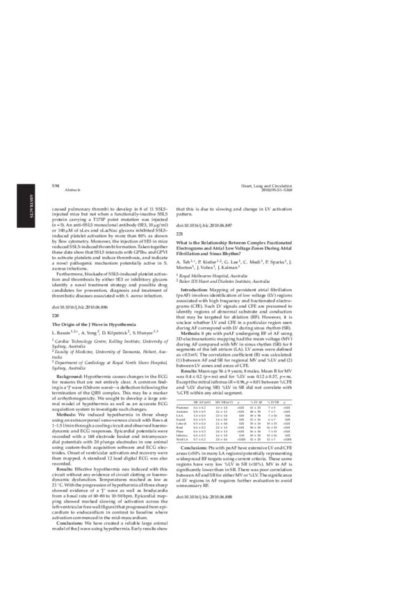 (PDF) What is the Relationship Between Complex Fractionated Electrograms and Atrial Low Voltage ...