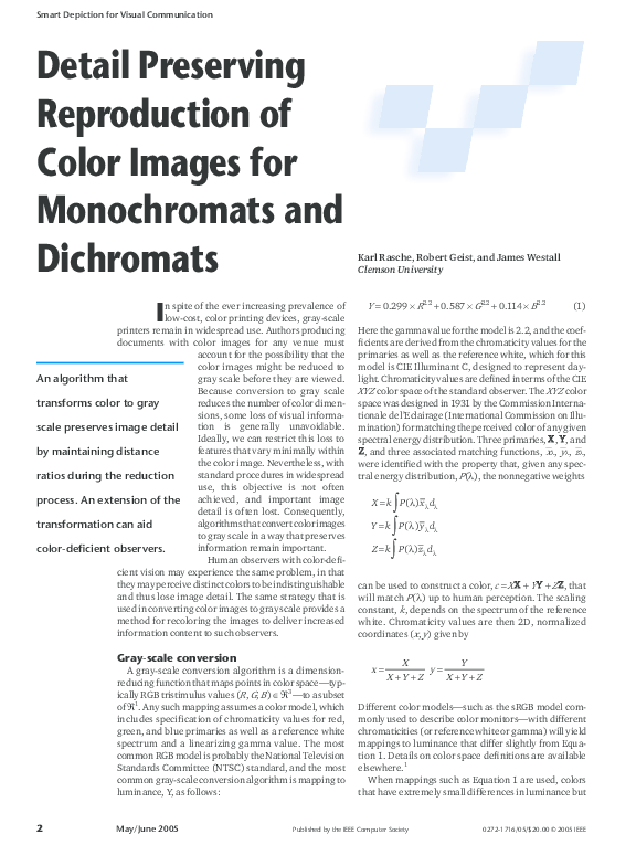 (PDF) Detail Preserving Reproduction of Color Images for Monochromats ...