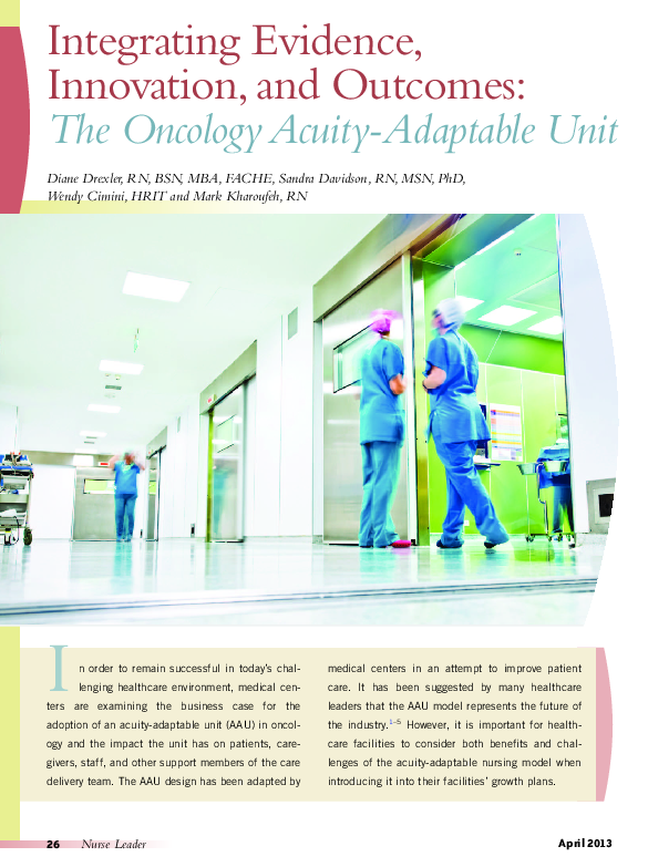 (PDF) Integrating Evidence, Innovation, and Outcomes: The Oncology ...