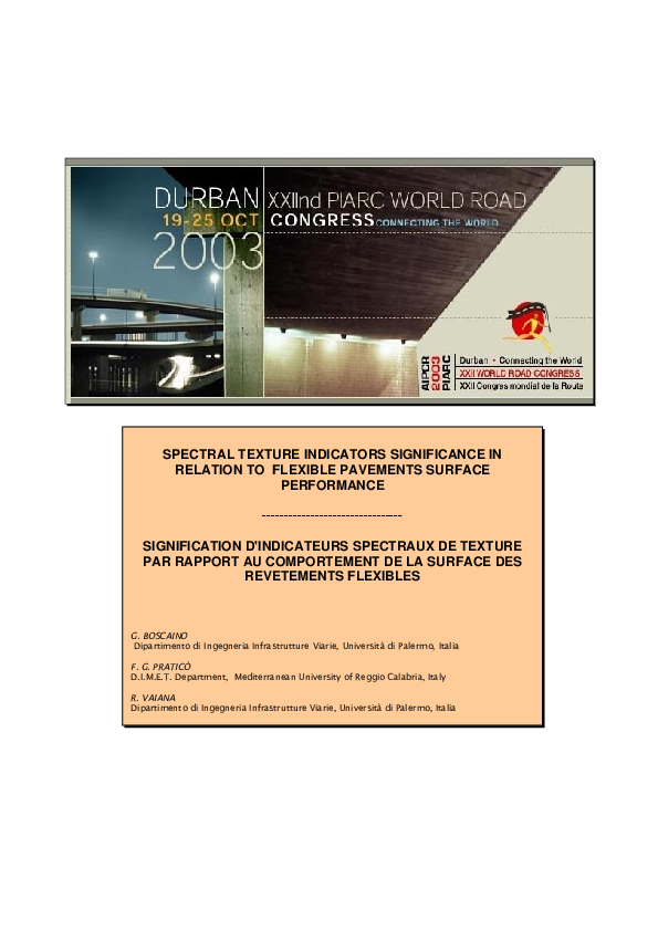 (PDF) Spectral texture indicators significance in relation to flexible ...