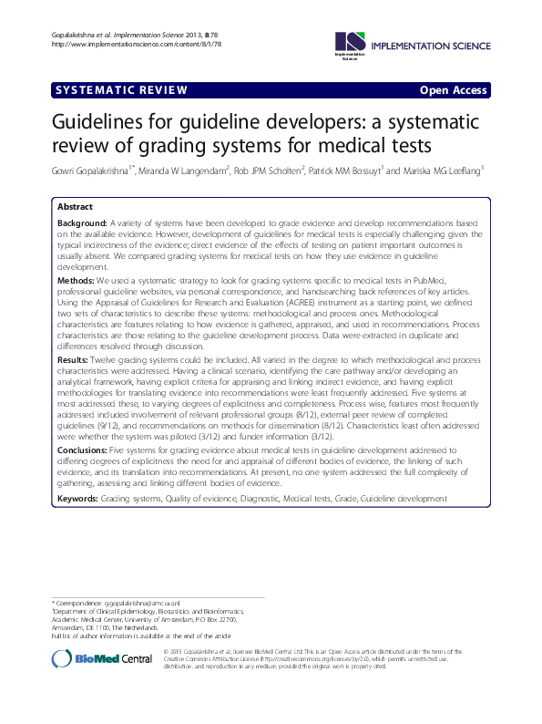 (PDF) Guidelines for guideline developers: a systematic review of ...