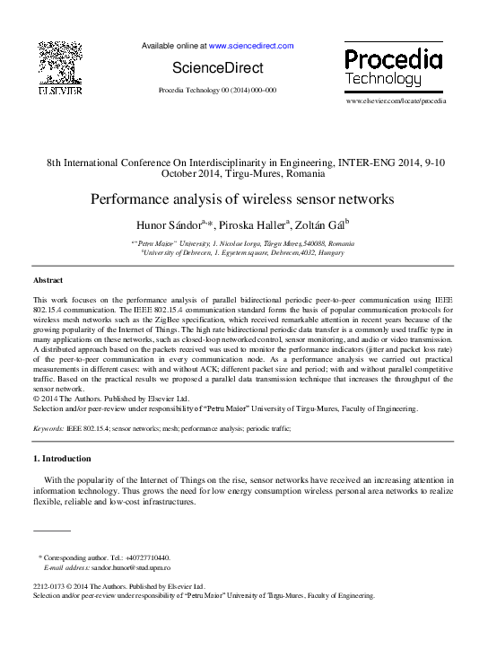 Pdf Performance Analysis Of Wireless Sensor Networks With Mobile Sinks
