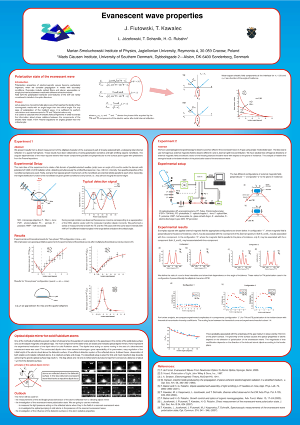 (PDF) Evanescent wave properties