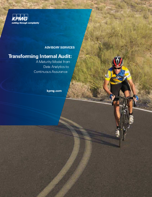 (PDF) Transforming Internal Audit: A Maturity Model from Data Analytics ...