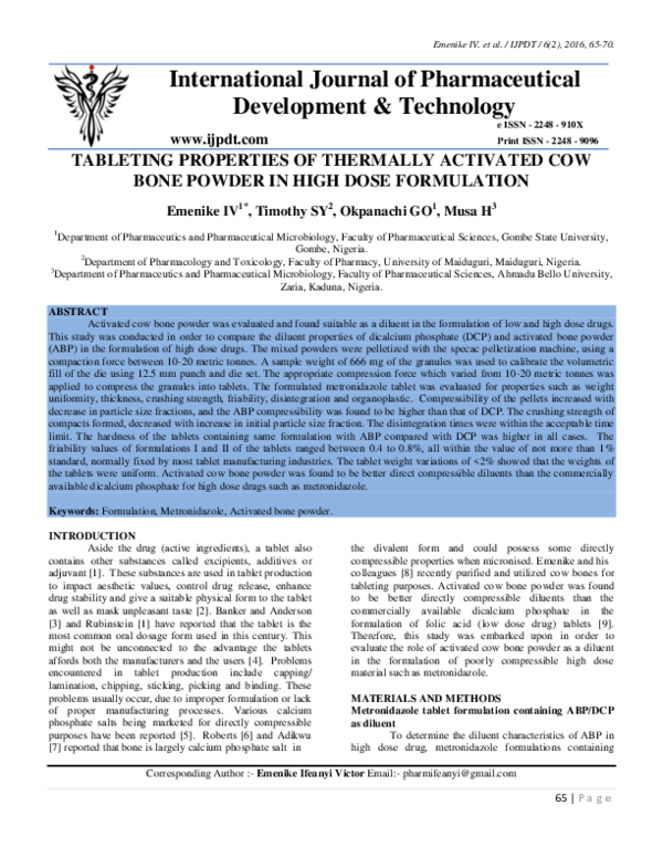 (PDF) International Journal of Pharmaceutical Development & Technology ...